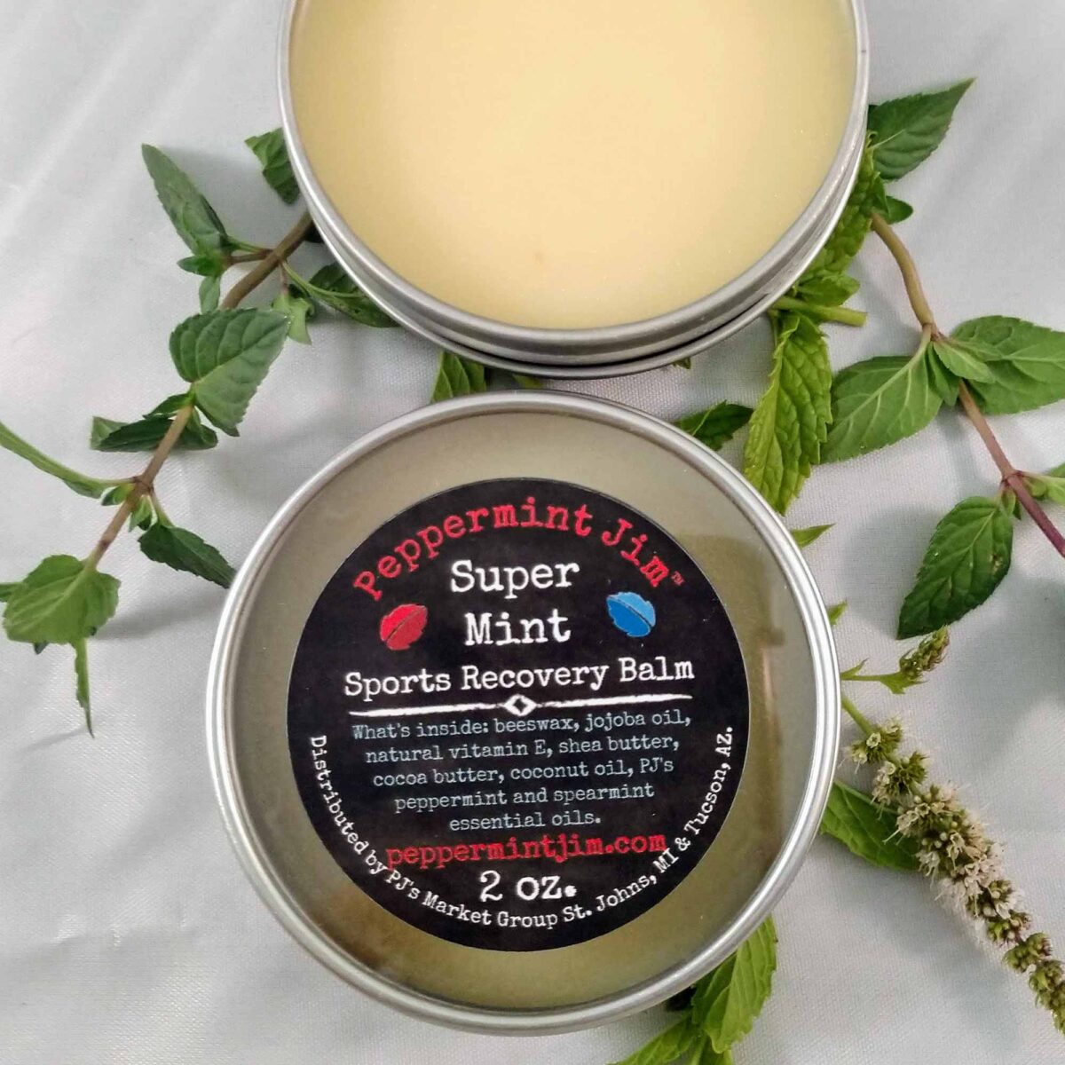 Super Mint Sports Recovery Balm - 2 oz - Living Clean